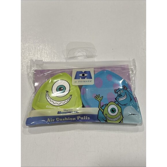 Makeup | Disney Pixar Monsters Inc Set Of 2 Facial Air Cushion Puffs ...